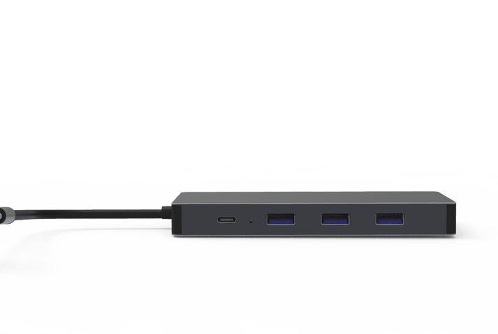 Rolio USB C Hub – 10 in 1 – HDMI – VGA – Ethernet LAN – USB-C – USB 3.